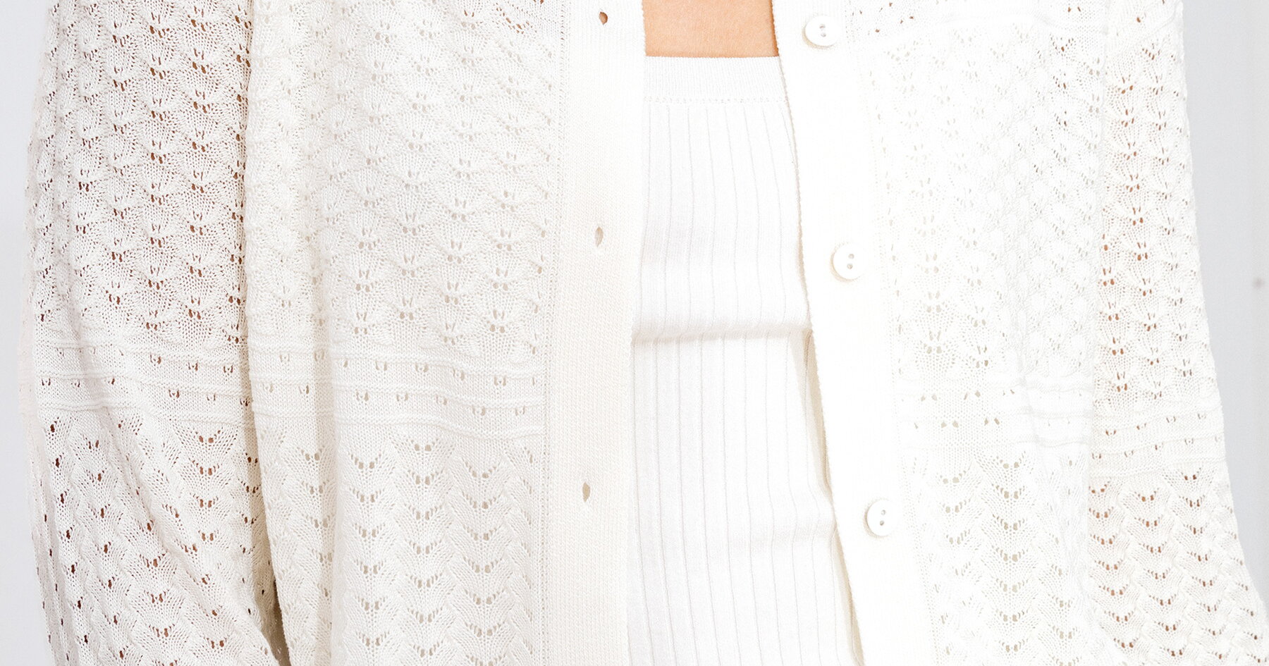 Cardigan, Structure Pattern - Cardigans - Ivko Woman